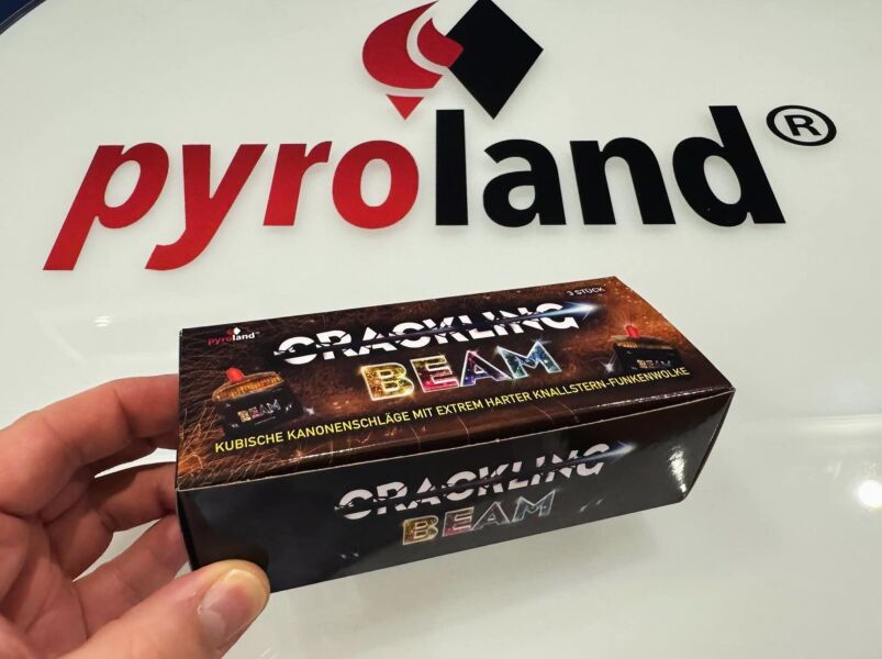 Die neue Batch der Crackling Beams bei Pyroland